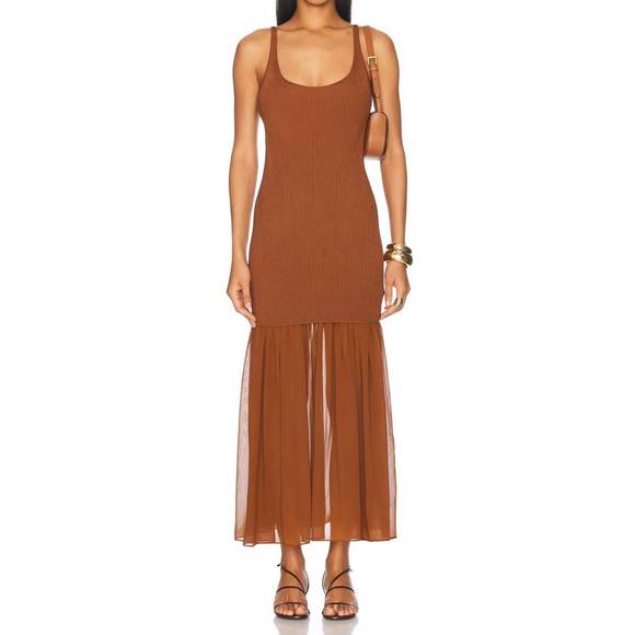 A.L.C. | Dresses | New Alc Micky Dress In Light Chestnut | Poshmark